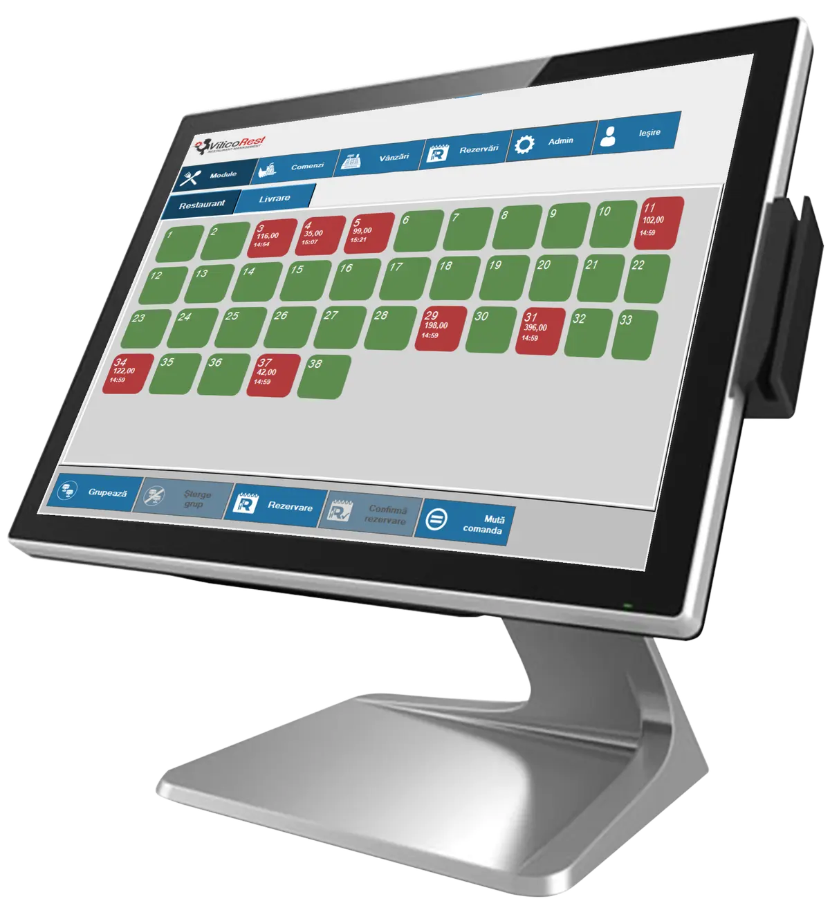 Soft Restaurant si HoReCa • Gratuit 30 zile • VilicoRest